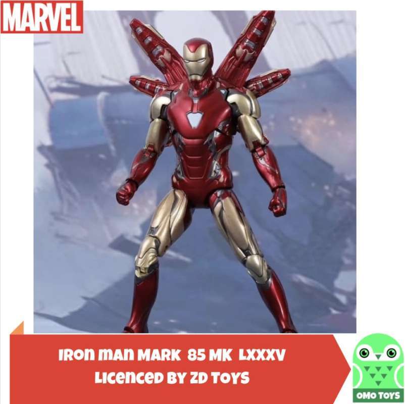 Jual Marvel ZD Toys Ironman Mark 85 ironman MK LXXXV Original Iron man ...
