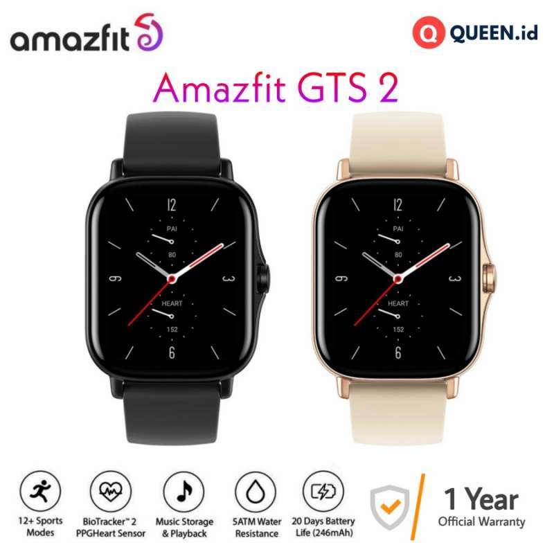 Promo Amazfit GTS 2 Smart Watch AMOLED - Smartwatch GTS2 GLOBAL VERSION ...