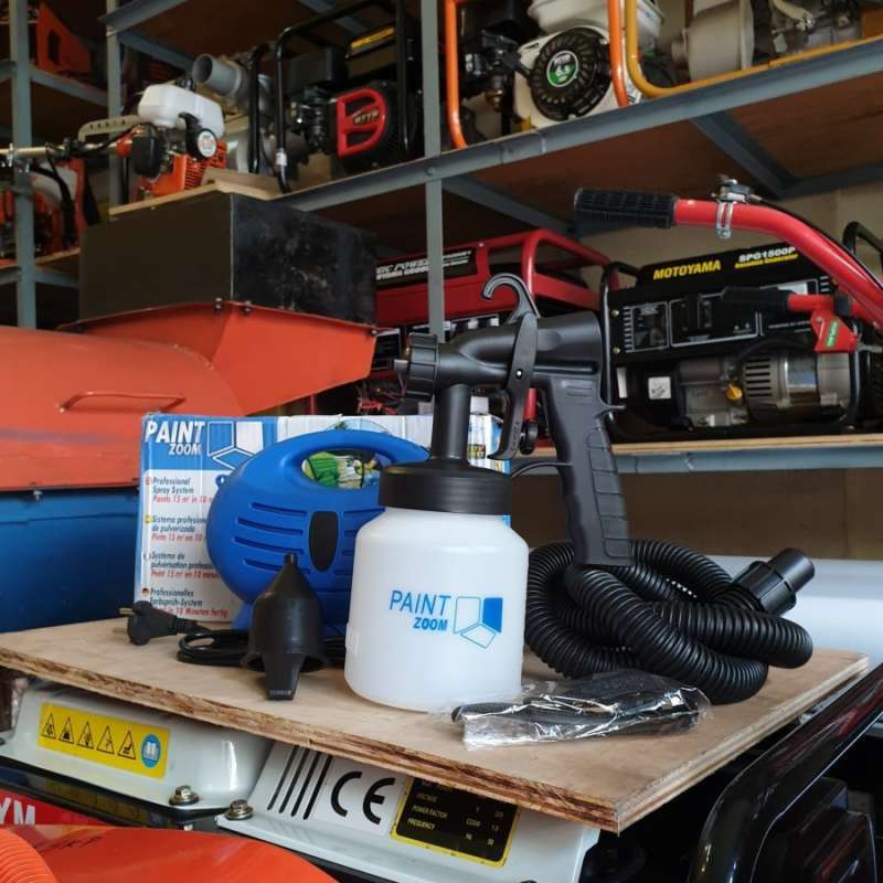 Jual Mesin Cat Spray Gun Elektrik Interior Eksterior Paint Zoom Di ...