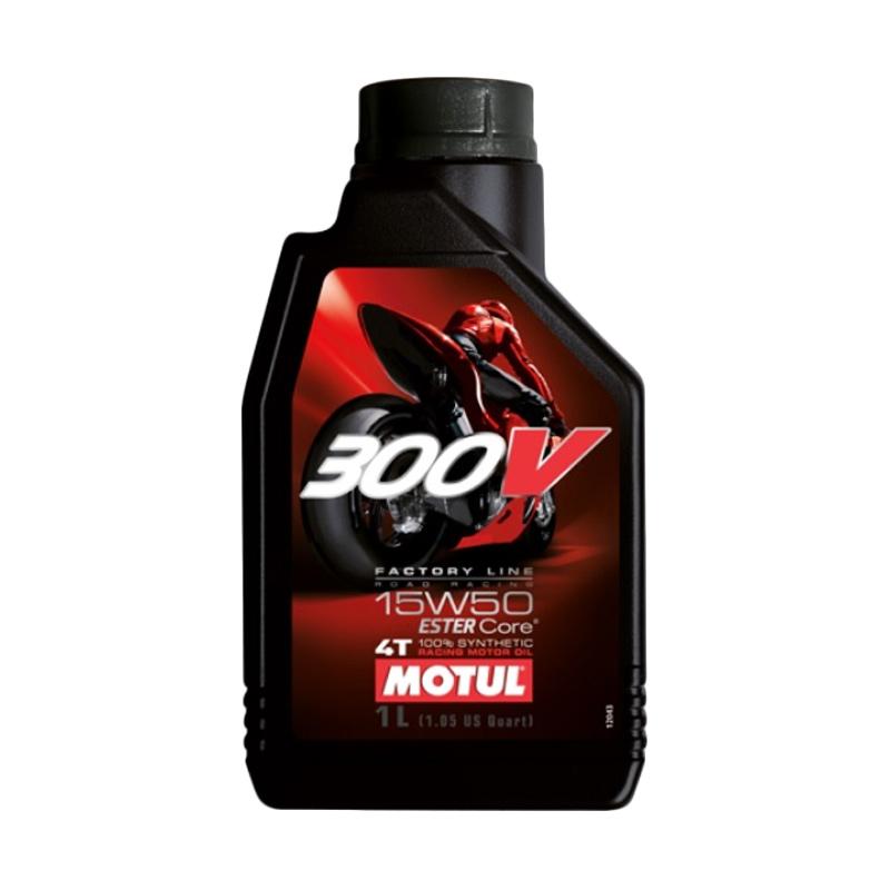 Promo Motul 300V 4T Road Racing 15W-50 Oli Motor [1 Liter] Diskon 28% di Seller Sentra Pelumas ...
