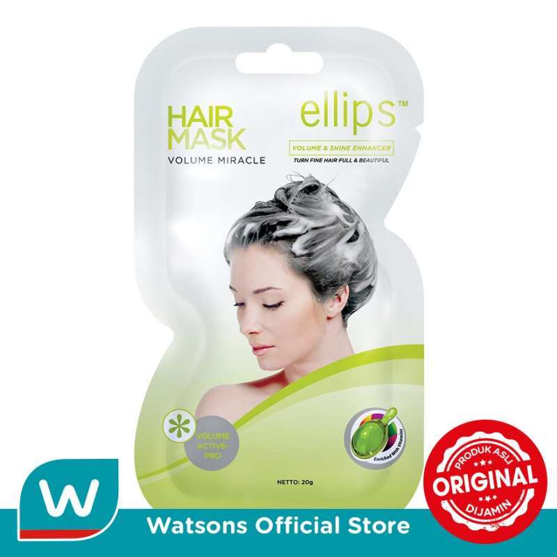 Jual Ellips Volume Miracle Hair Mask [20 g] di Seller WATSONS ...