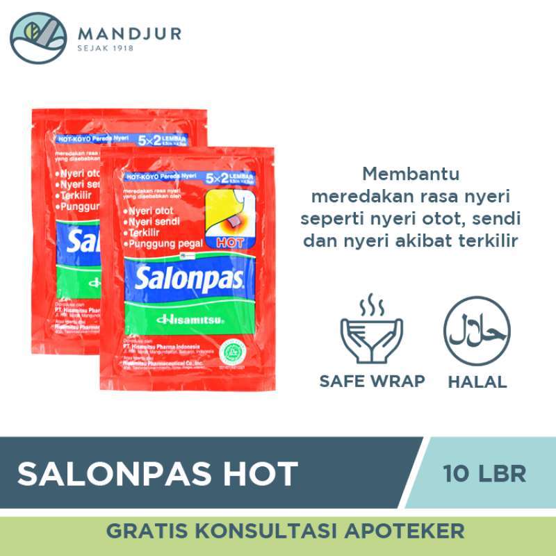Jual Salonpas HOT Koyo [Isi 12 Lembar] di Seller Apotek Mandjur ...
