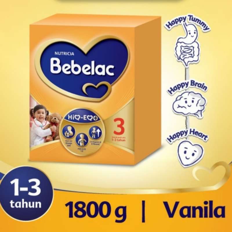 Jual Bebelac 3 Vanila Susu Formula [1800 G] Di Seller Toko Ceria 60 ...