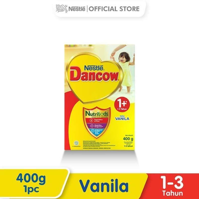 Jual Dancow 1+ Vanila 400g ED : Febuari 2022 di Seller 313_shop ...