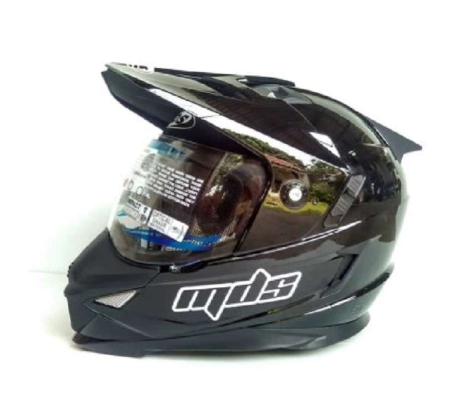 Jual MDS Super Pro Solid Helm Full Face - XXL Black di Seller Premium ...