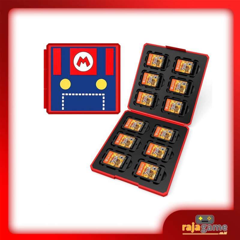Jual Premium Game Card Case Nintendo Switch (12 Slot) - Mario Bros ...