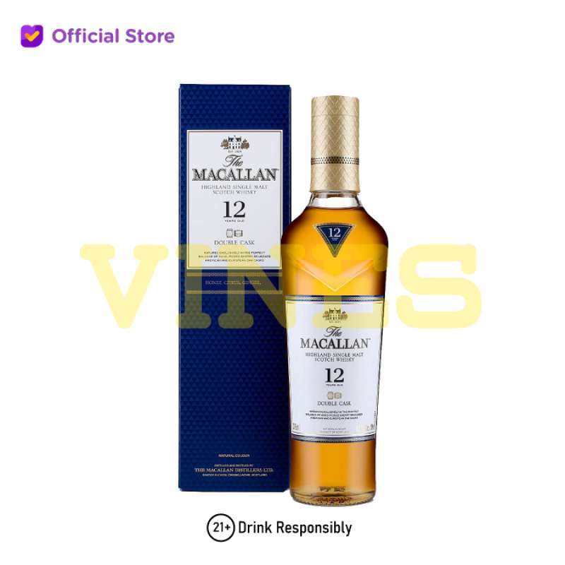 Jual The Macallan Malt 12 Years Old- Double Cask di Seller VINES ...