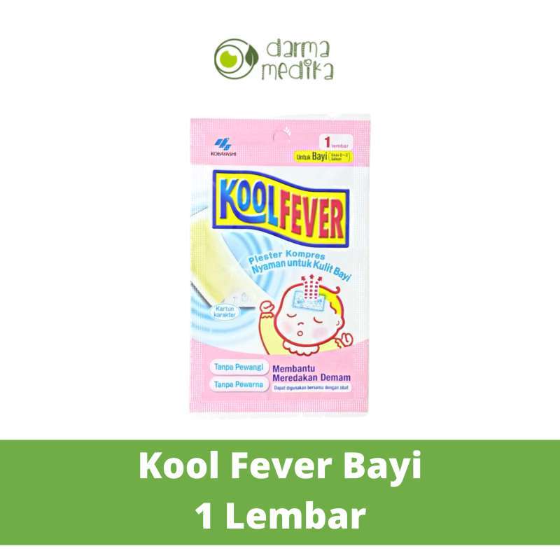 Jual KoolFever Bayi Plester Kompres Demam [1 Sachet] di Seller Darma ...
