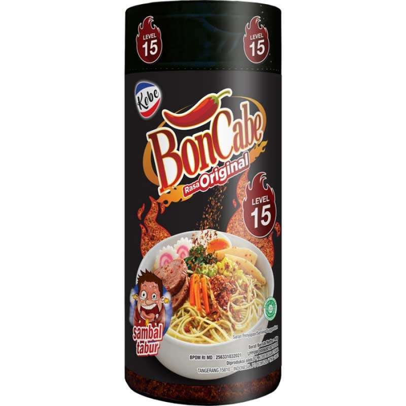 Jual Bon Cabe Rasa Original Level 15 - Botol 45 gr di Seller Toko Serba ...