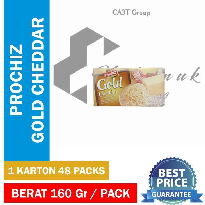 Jual Prochiz Gold Cheddar Keju [160 g] di Seller HIKOMUK STORE ...