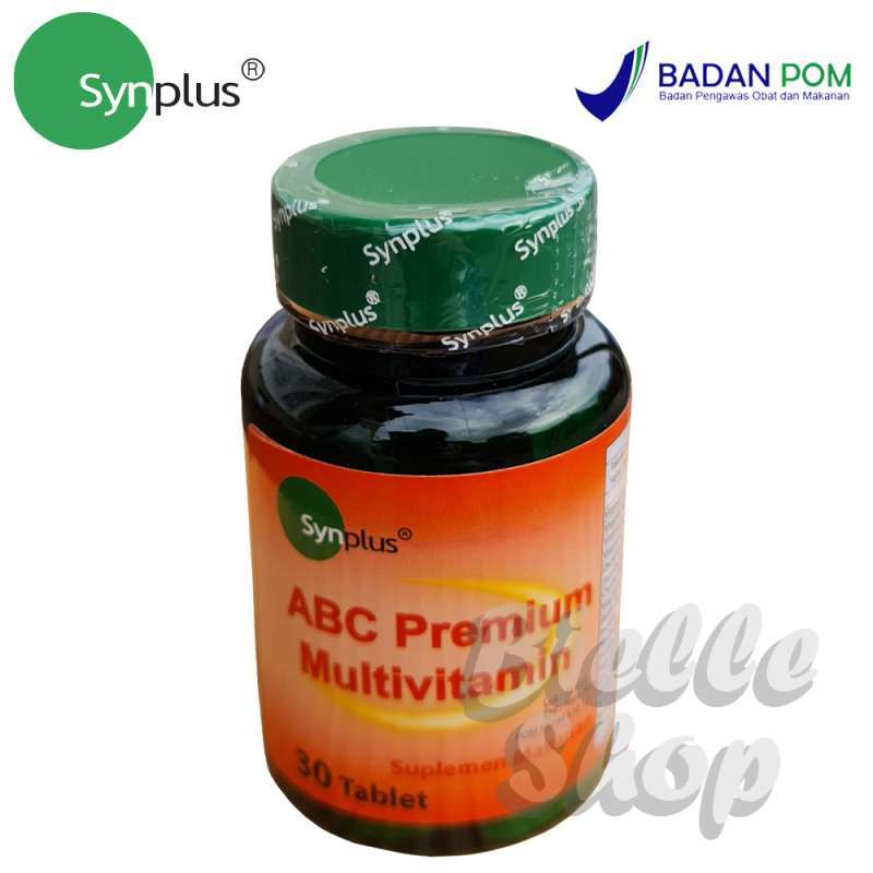 Jual Synplus ABC Premium Multivitamin 30 Tabs - Meningkatkan Daya Tahan ...