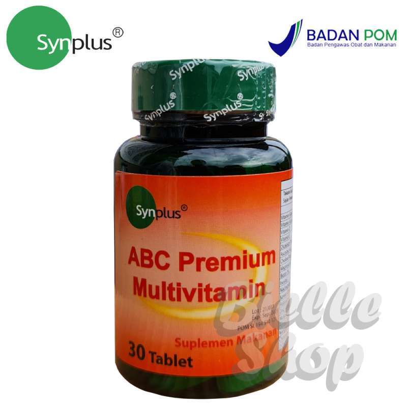 Jual Synplus ABC Premium Multivitamin 30 Tabs - Meningkatkan Daya Tahan ...