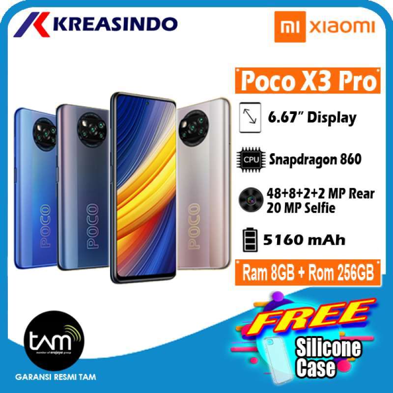 Jual Xiaomi Poco X3 Pro 8/256 Ram 8GB Internal 256GB Garansi Resmi ...
