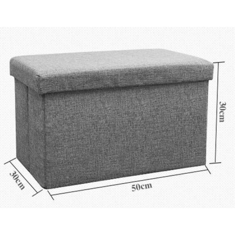 Jual ORITATAMI Bench Storage Box Sofa Kotak Penyimpanan Foldable Stool ...