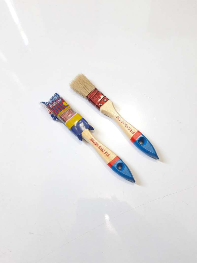 Jual Kuas cat 1 Brush King 818 / Kuas cat Tembok Berkualitas (E596) di ...