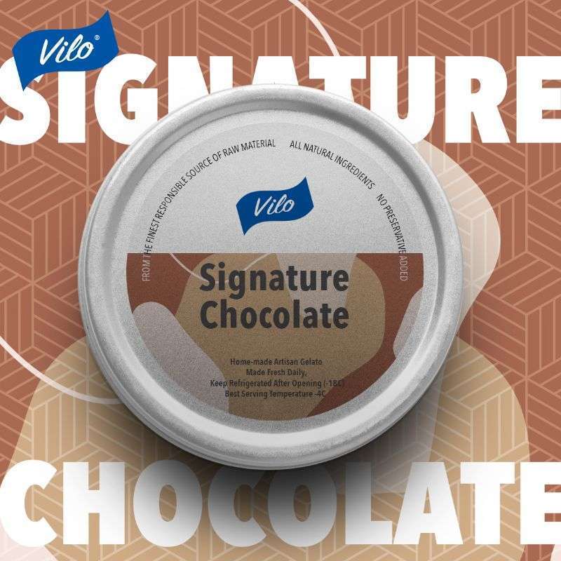 Jual Vilo Gelato Signature Chocolate [250 Ml] Di Seller Vilo Gelato ...