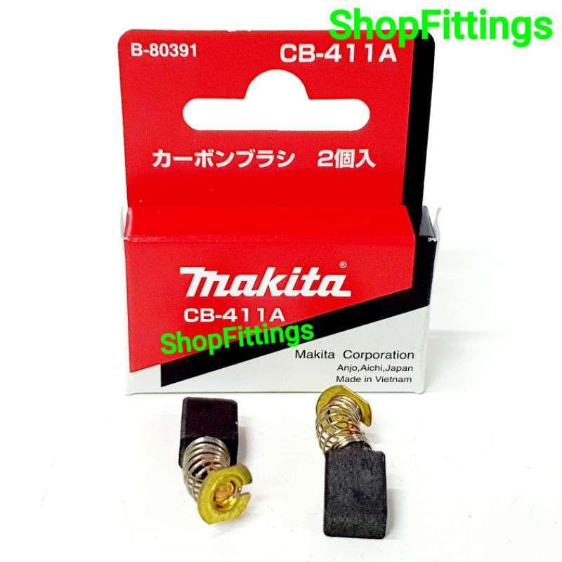 Jual Makita CB Carbon Brush Maktec Sepul Arang Bostel Kul PILIH Ukuran - CB 411A di Seller shop ...