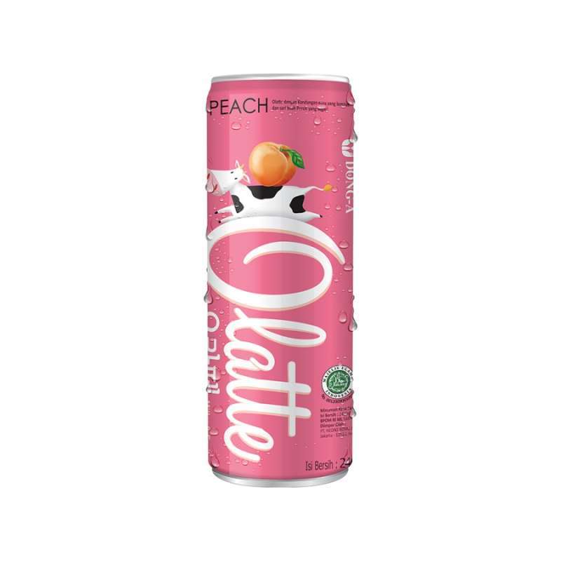 Jual Olatte Peach / Minuman Susu Rasa Peach / Olatte Milk Peach Drink ...