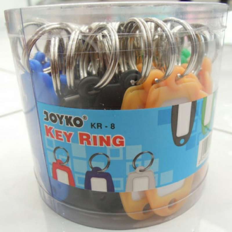 Jual Joyko Key Ring KR-8 / Gantungan Kunci Kantor (Drum) - ( 1 Pack ...