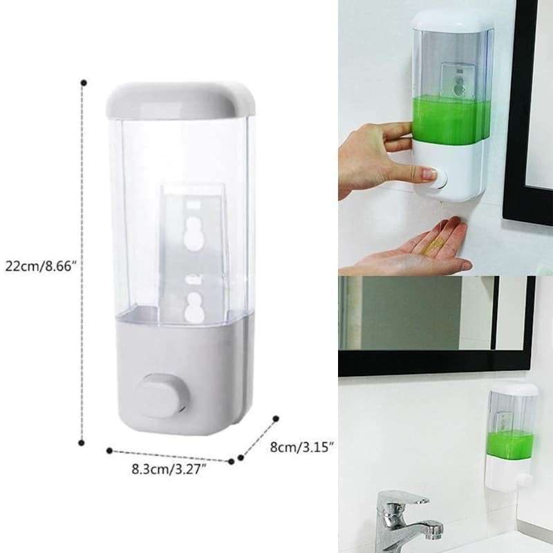 Jual DISPENSER SABUN CAIR TABUNG TEMPAT SABUN DOUBLE TOUCH SOAP MURAH ...