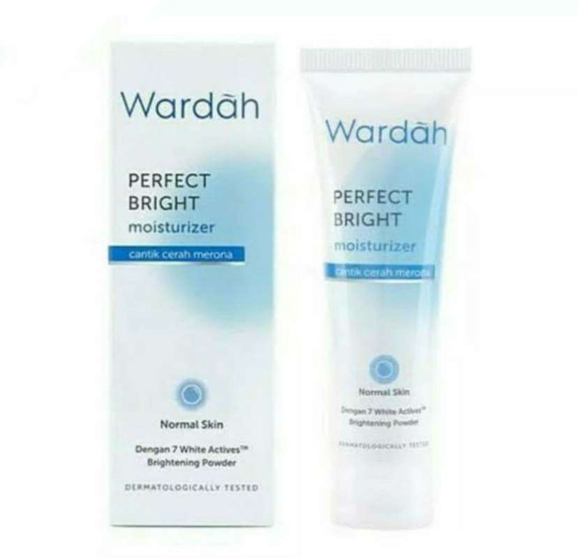 Jual Wardah Perfect Bright Moisturizer biru 20ml di Seller MiziyID ...