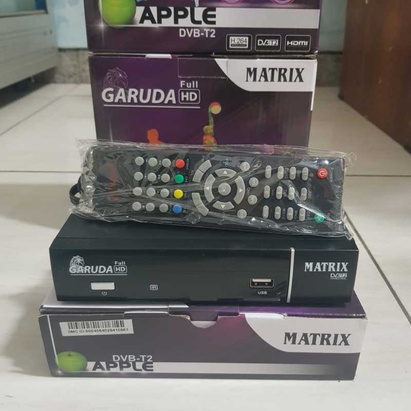 Jual Matrix Apple Garuda Stb Set Top Box Untuk Siaran Tv Digital Antena ...
