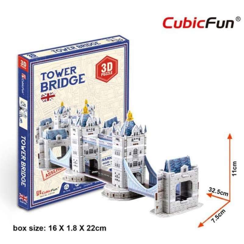 Jual Cubicfun - Cubic Fun - 3d Puzzle Bangunan Bersejarah Terkenal ...