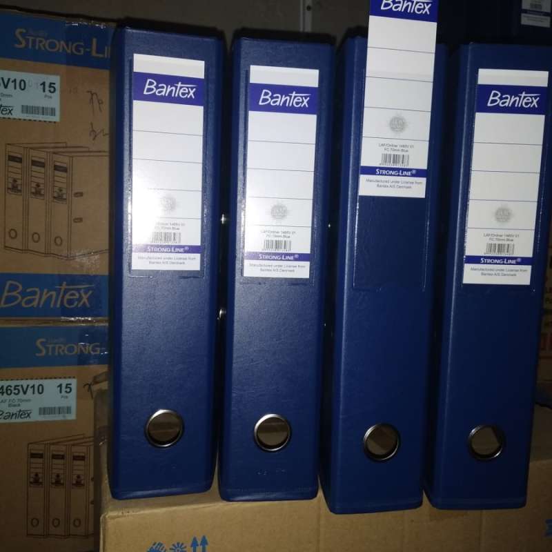 Promo Bantex 1465 01 Laf Ordner - Biru ( Dus = 15 Pcs ) Diskon 6% Di ...