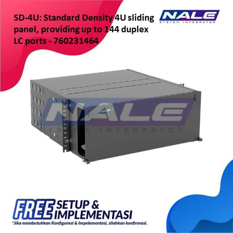 Jual Commscope Standart Density 4U Sliding Panel 760231464 di Seller PT ...
