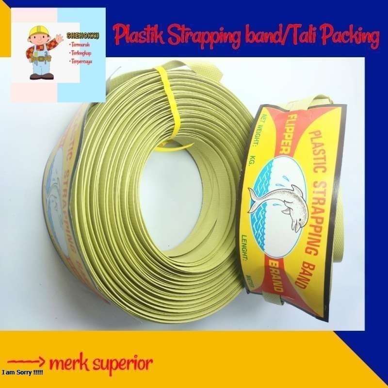 Jual Tali Plastik Strapping Band/Tali Packing/Tali Klem Merk Superior ...
