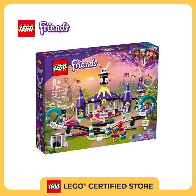 Jual LEGO 41685 FRIENDS Magical Funfair Rollercoaster di Seller ...