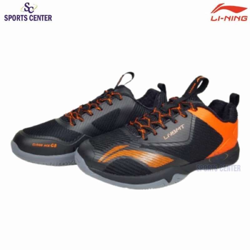 Jual Sepatu Lining Cloud Ace 8 - Viii Aytq085 Black Orange Di Seller ...