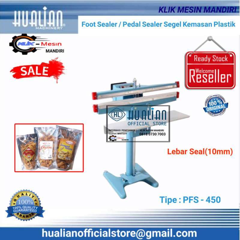 Jual Foot Sealer - Pedal Sealer Hualian PFS-450 Seal 10mm (Kode 002 ...