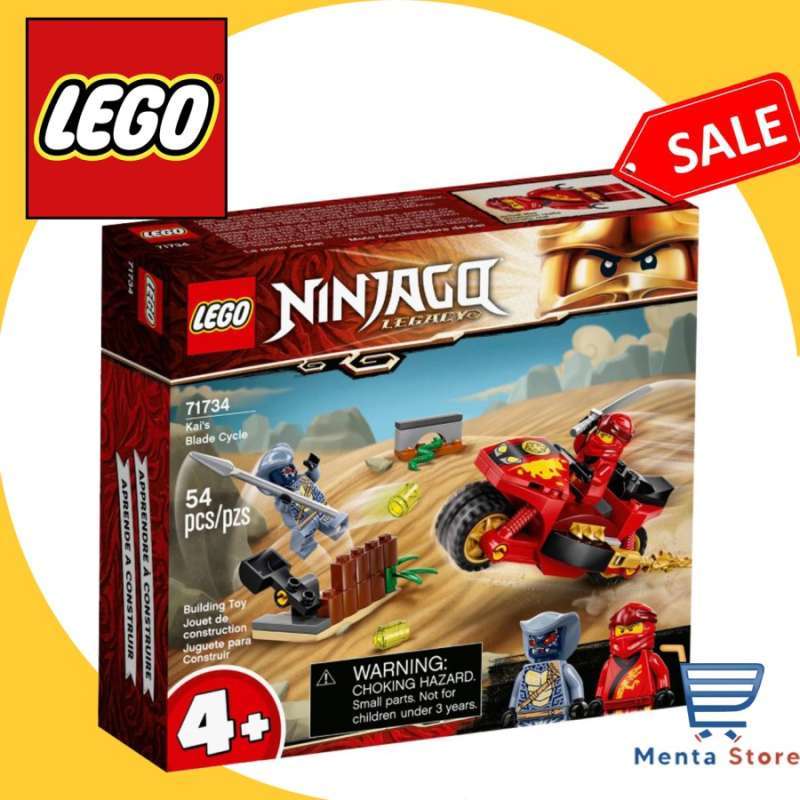 Promo LEGO Ninjago 71734 Kai's Blade Cycle Legacy Ninja Building Toy ...