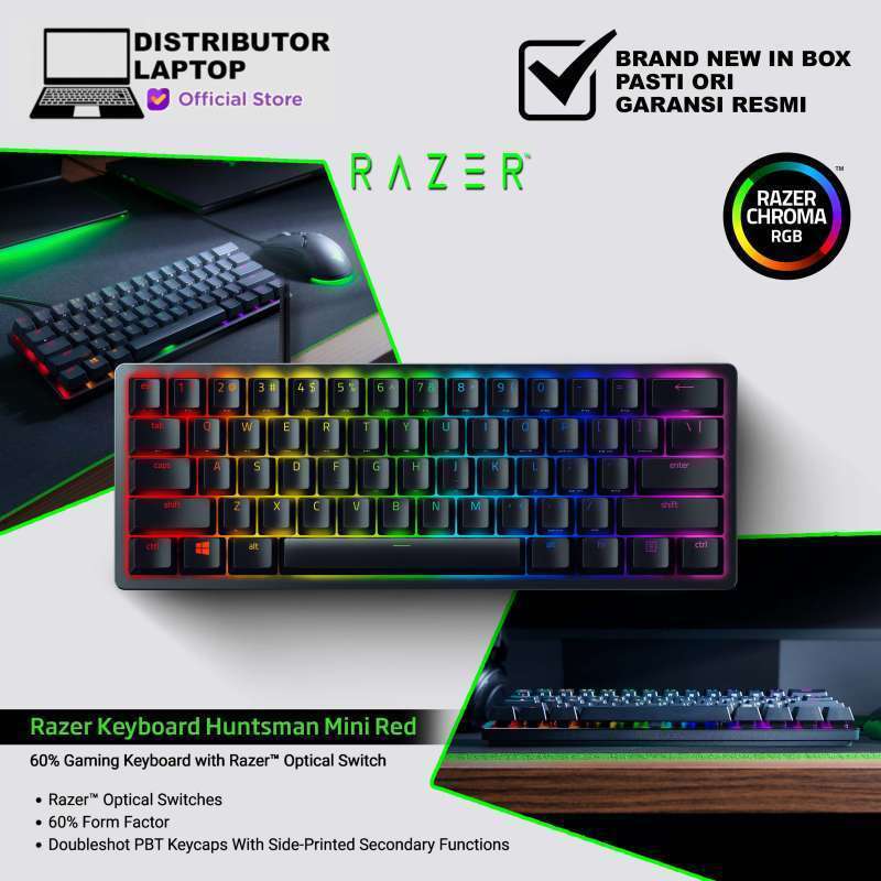 Jual Razer Keyboard Huntsman Mini 60% - Gaming Keyboard di Seller ...