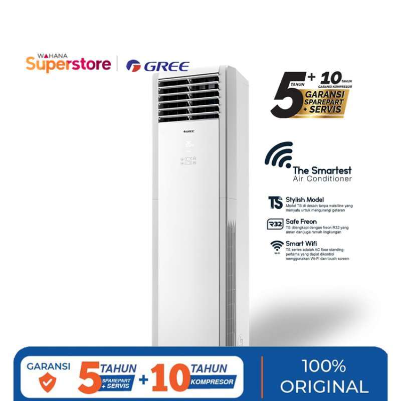 Promo Gree AC Floor Standing Berdiri Standard China 6 PK - GVC-55TS ...