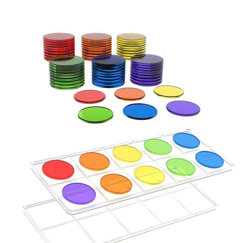 Jual Ten-frame Set Math Manipulative Frame Counters For Kindergarten ...