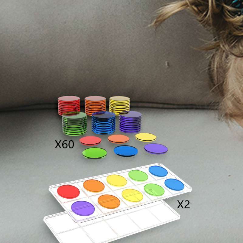 Jual Ten-frame Set Math Manipulative Frame Counters For Kindergarten ...