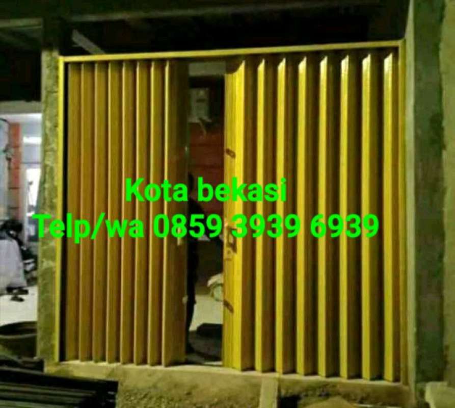 Jual rolling door folding gate pintu geser pintu dorong pintu lipat ...