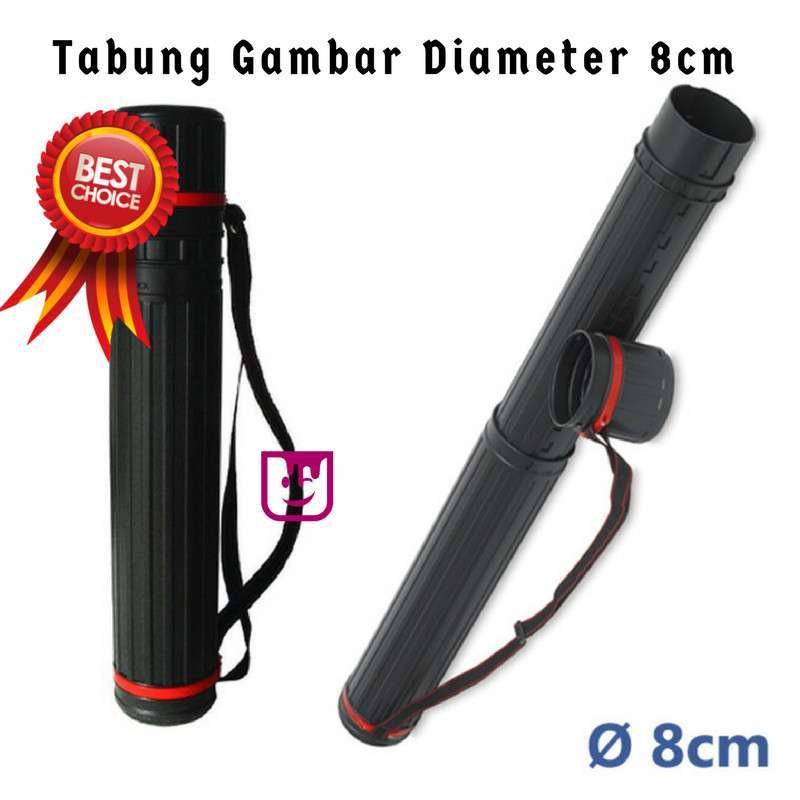 Jual Tas Tempat Tabung Gambar Kertas Desain Drafting Tube VTec Diameter ...