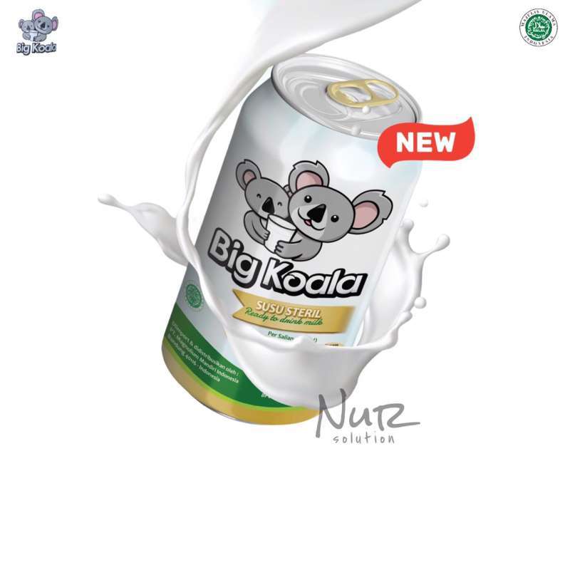 Promo Big Koala - Susu Steril Ready To Drink Milk [180 mL] Diskon 12% ...