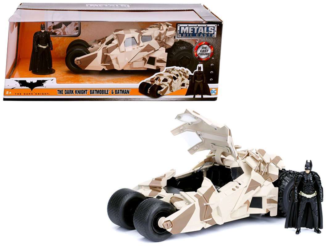 Jual \The Dark Knight\ Batmobile with Batman Diecast Figure Camouflage ...