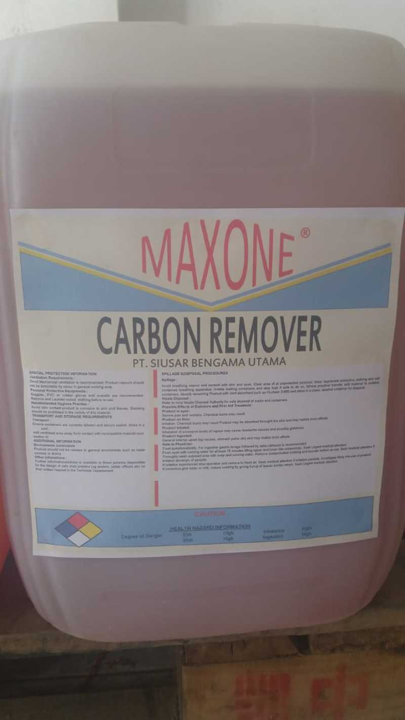 Jual MAXONE CARBON REMOVER di Seller PT. Siusar Bengama Utama - Kab ...