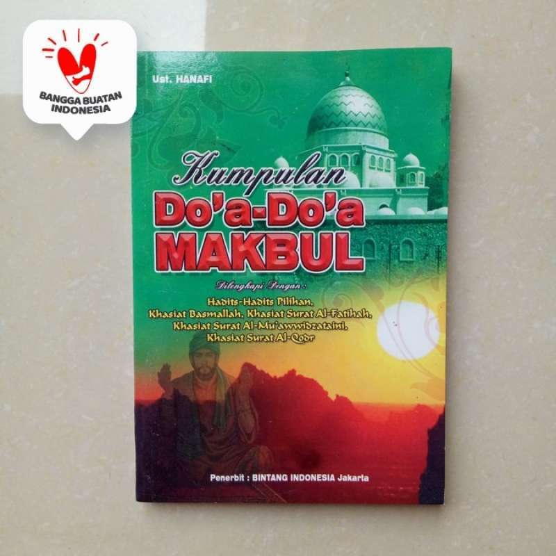 Jual Buku Kumpulan Doa - Do'a Makbul - Ust Hanafi di Seller Toko Alida ...