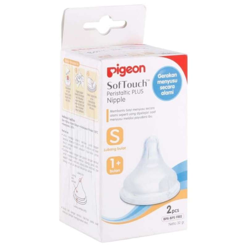 Jual Pigeon Nipple Soft Touch Peristaltic Plus Isi 2pc / Dot Bayi Di Seller M&d Baby Shop ...