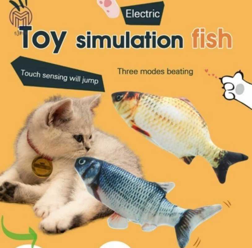 Promo Mainan Electric Jumping Fish Ikan Gerak Gerak Diskon 5% di Seller ...