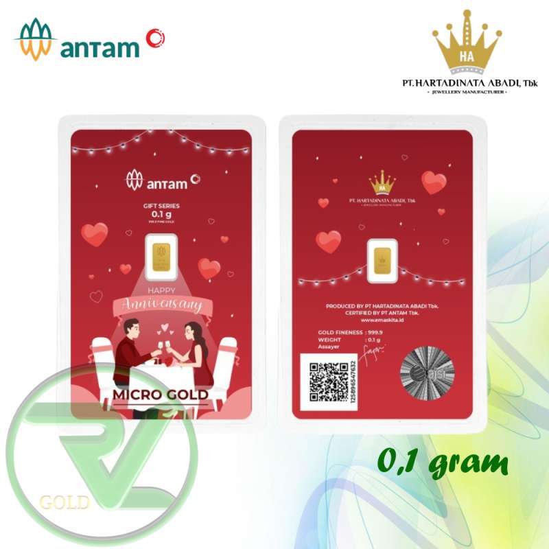 Jual Emas Antam Logam Anniversary Model Terbaru Asli - Harga Terbaru ...