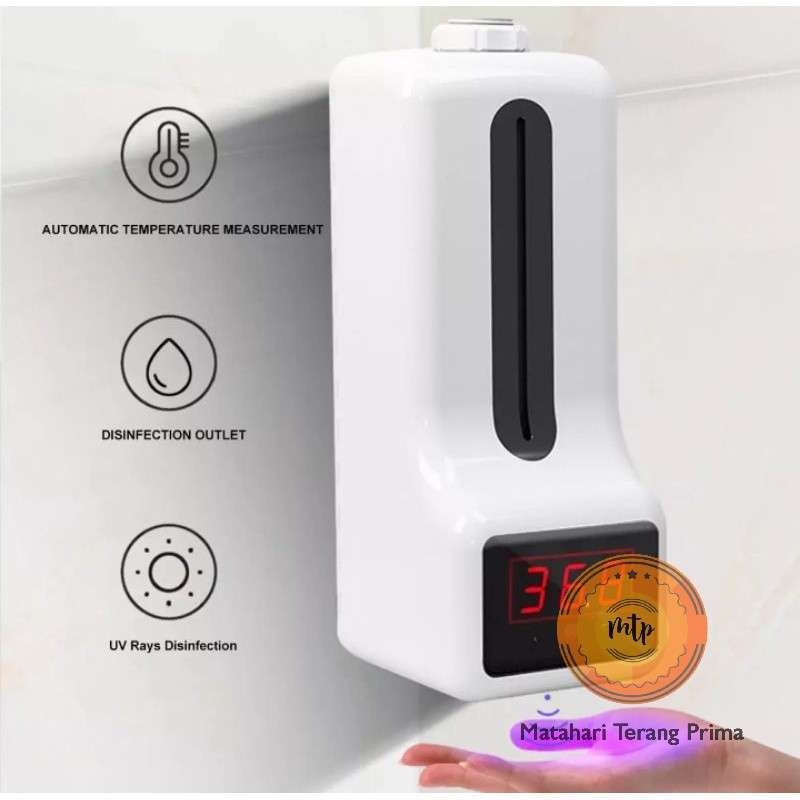 Promo OEM BARU THERMOMETER AUTOMATIC SENSOR DISPENSER K9 PRO X 2IN1 ...