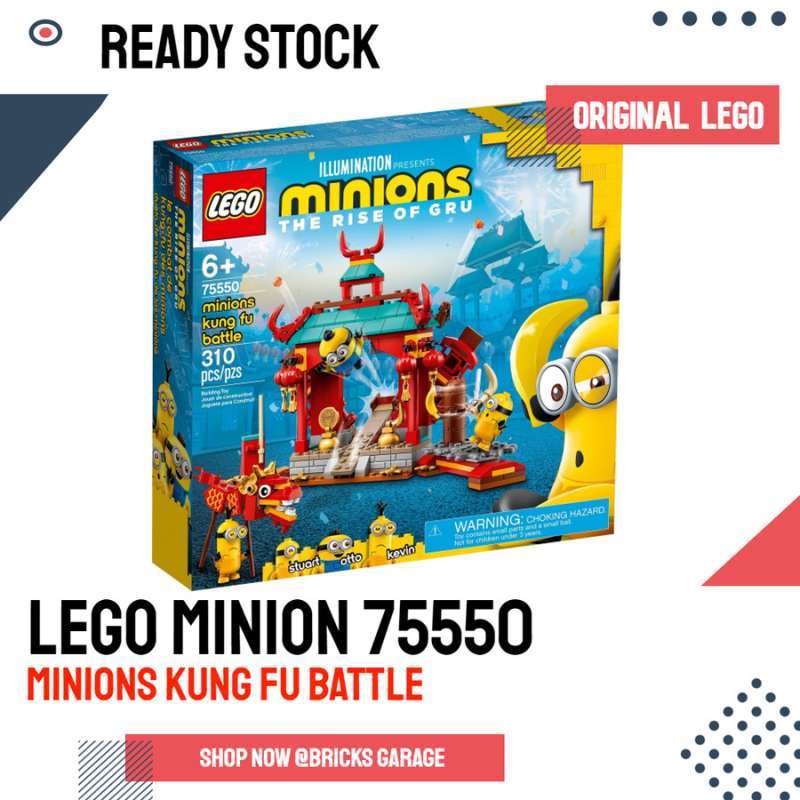 Jual LEGO 75550 Minion: Minions Kung Fu Battle di Seller Bricks Garage ...