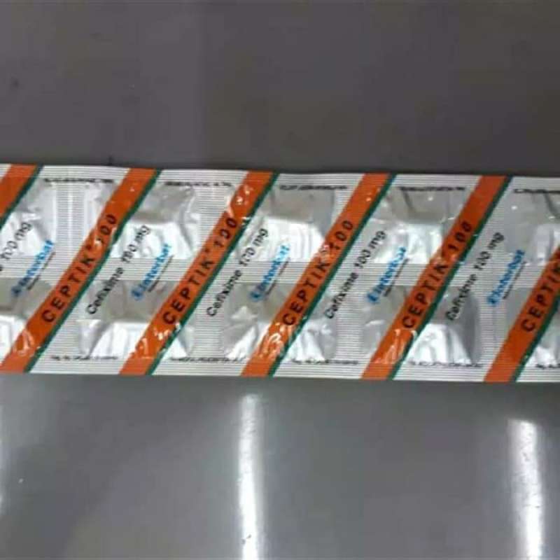 Jual original Ceptik 100 Mg Per Strip di Seller Farmasi 77 - Manggarai ...